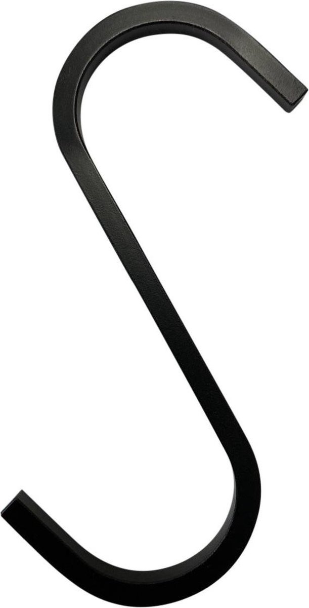 LIROdesign S-haak zwart - Kapstokhaak - Metalen S haak - Set van 5 ...