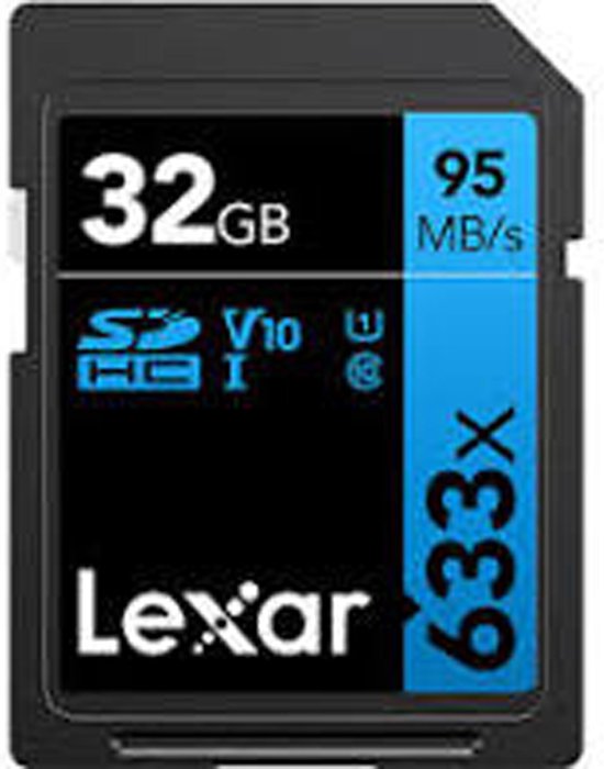 Lexar Professional 633x 32 GB SDHC UHS-I Klasse 10 | bol
