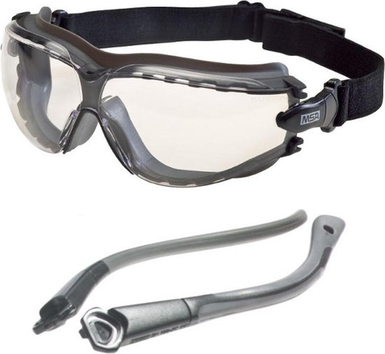 MSA Veiligheidsbril Altimeter Spectacle Clear Sightgard Coating UV400 | bol