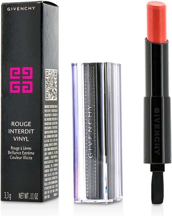 Givenchy Rouge Interdit Vinyl Lippenstift 09 Corail Redoutable - 3,3 g ...