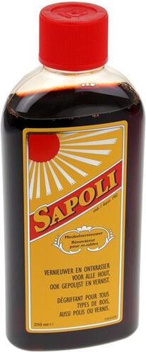 Sapoli Meubelvernieuwer - 250ML - DONKER - ERES 38415 - Hout - Voor ...