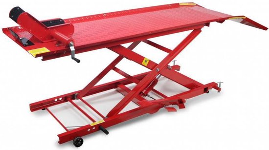 Motorheftafel 450 Kg ROOD | bol