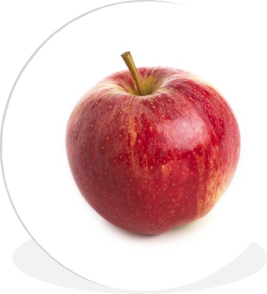 WallCircle - Wandcirkel ⌀ 140 - Appel - Rood - Fruit - Ronde ...