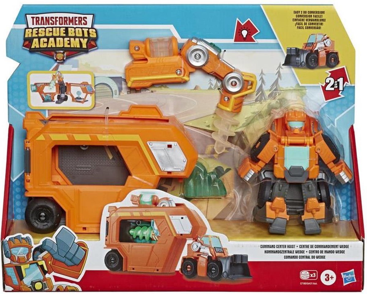 Transformers Robot Wedge Rescue Trailer | bol.com