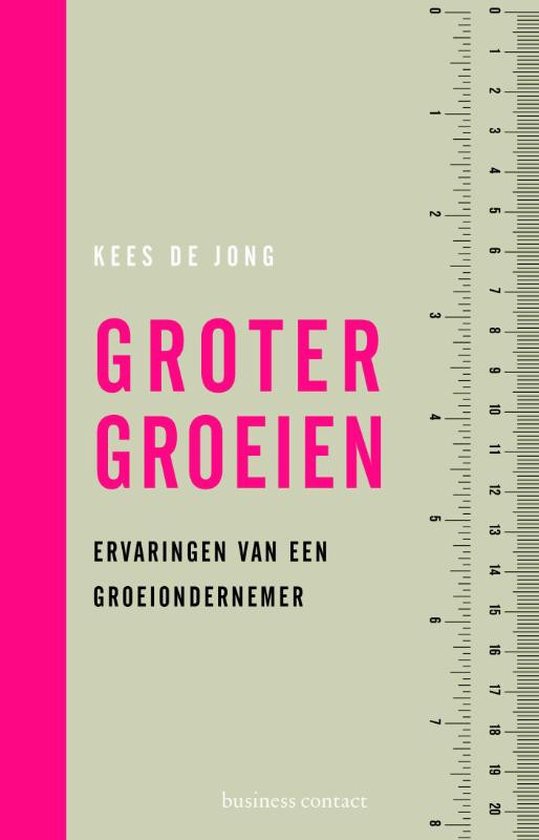 Groter groeien, Kees de Jong | 9789047007524 | Boeken | bol