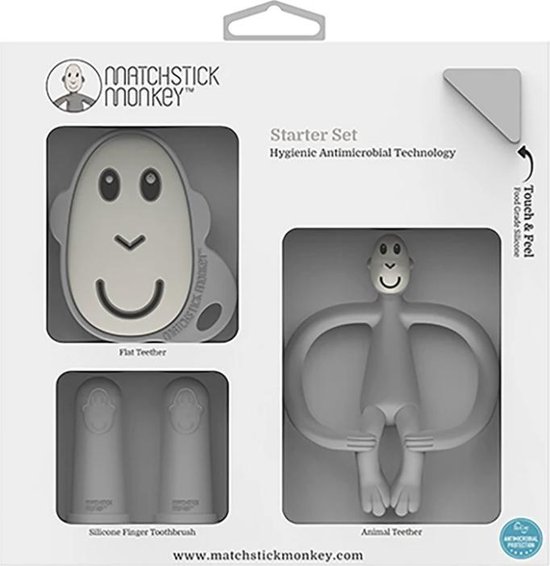 MatchStick Monkey - Starter set Cool Grey | bol.com