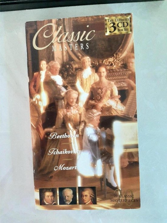 Classic Masters Beethoven Tchaikovksy Mozart, Beethoven / Mozart / Tchaikovsky | CD... | bol