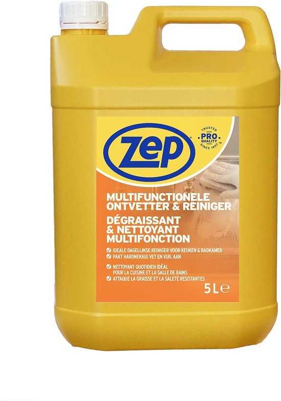 ZEP Multifunctionele Ontvetter & Reiniger - 5 L | bol
