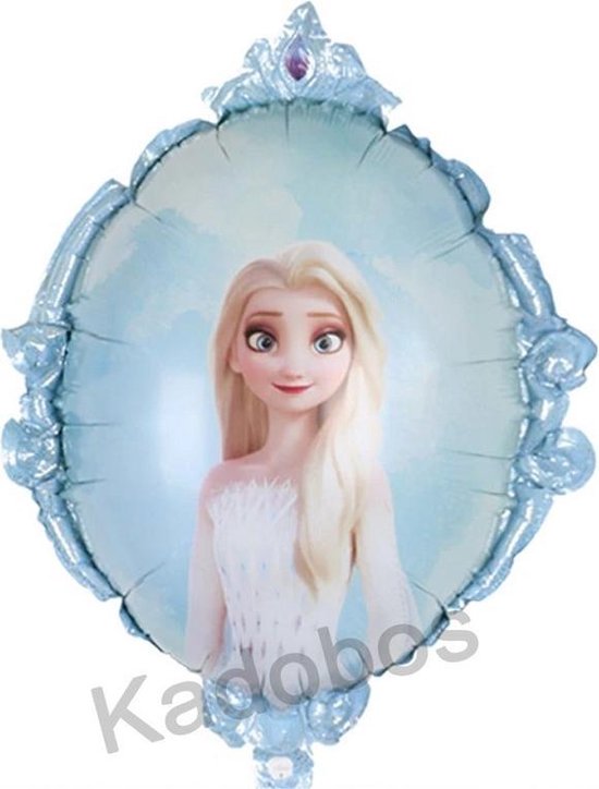 Frozen ballonnen set verjaardag 4 jaar - folie ballon Elsa 6 delig | bol