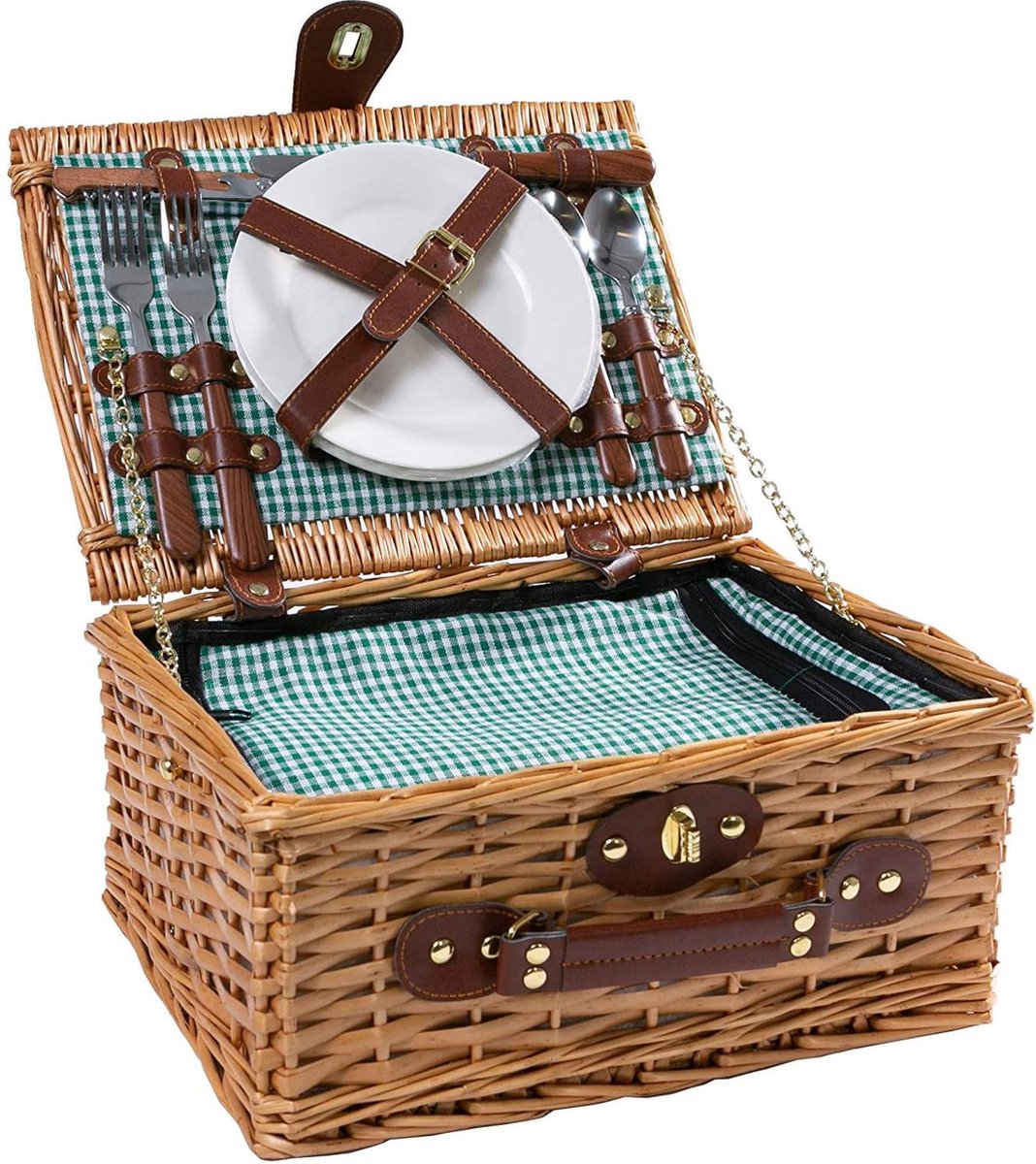 Panier pique-nique en osier Sens Design pour 2 personnes avec ...