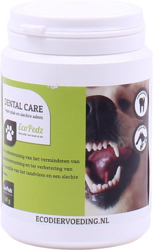 EcoPedz Dental Oral Care voor honden en katten 60 gram - voor gezondere ...