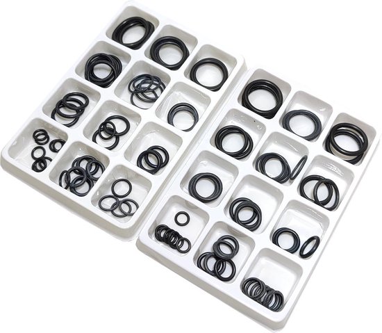100x O ringen dichtingsringen rubber ringen set | bol