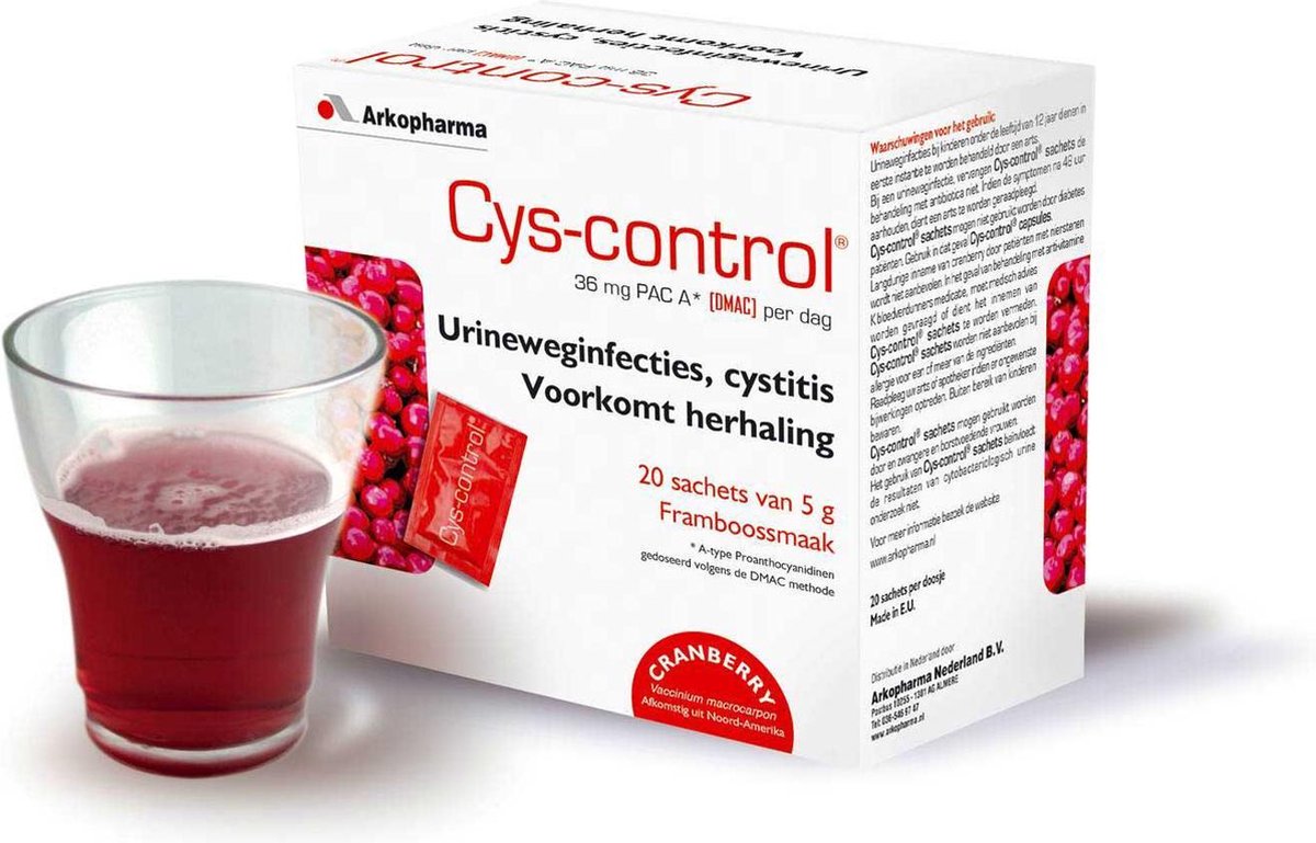 Cys-control sachets 20 st | bol.com