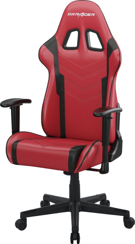 DXRacer PRINCE P132-RN Gamestoel - Red/Black | bol