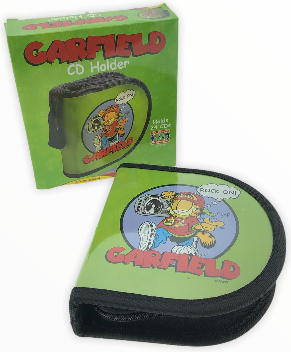 Garfield - CD Wallet - CD / DVD - Opbergmap - 24 Cd's / DVD's | bol.com
