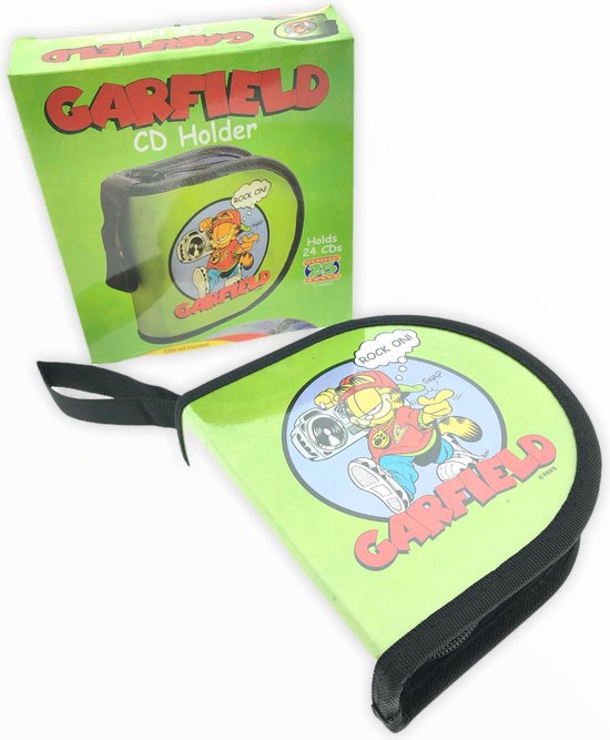 Garfield - CD Wallet - CD / DVD - Opbergmap - 24 Cd's / DVD's | bol.com