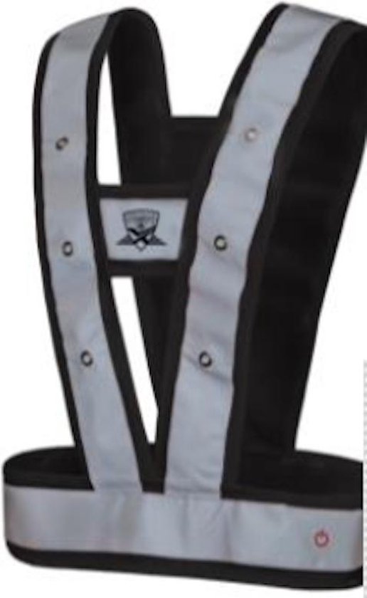 Invincer® - Ledvest ROPA DESIGN B - Hardloop verlichting - Run Safe ...