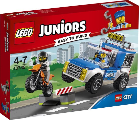 LEGO Juniors City Politietruck Achtervolging - 10735 | bol