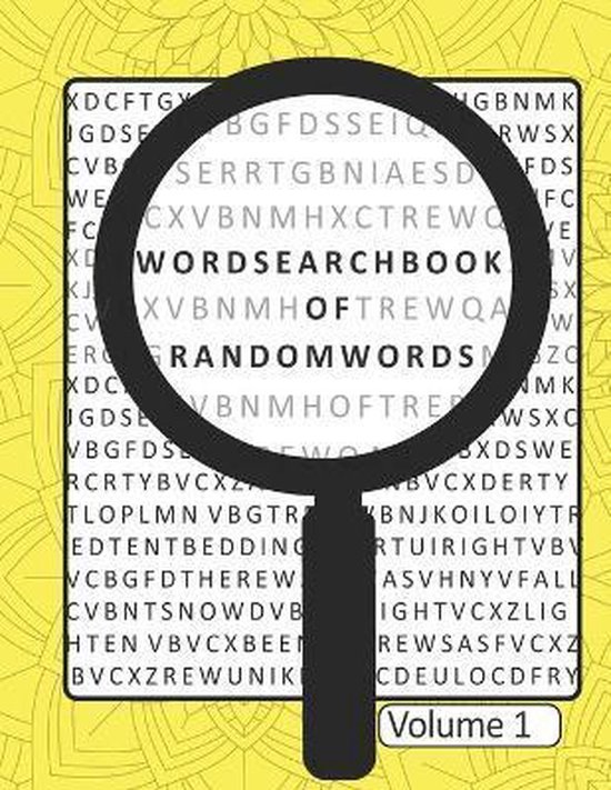 Word Search Book of Random Words- Word Search Book Of Random Words ...