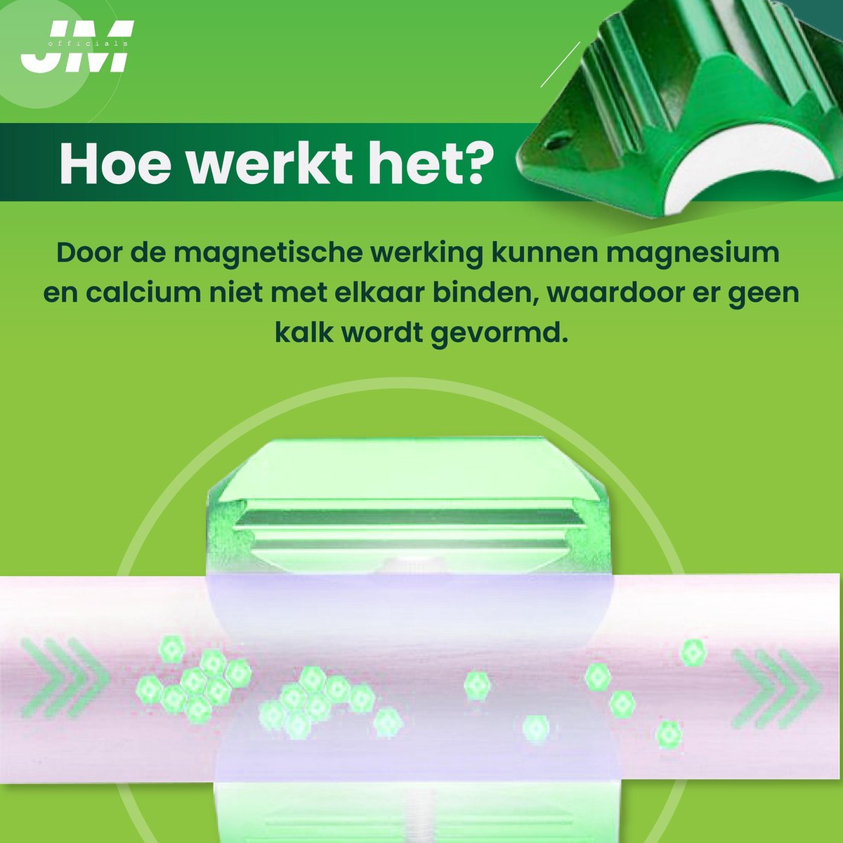 Waterontharder Magneet 9300 Gauss - Magnetische Waterontkalker - Anti ...