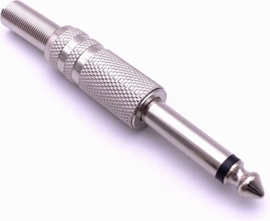 40 STKS Mono Audio Plug Microfoon Tweedejaars Kern 6,35 mm Plug | bol.com