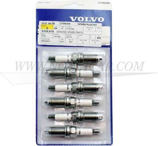Volvo 31286359 Bougie set 31286359 | bol