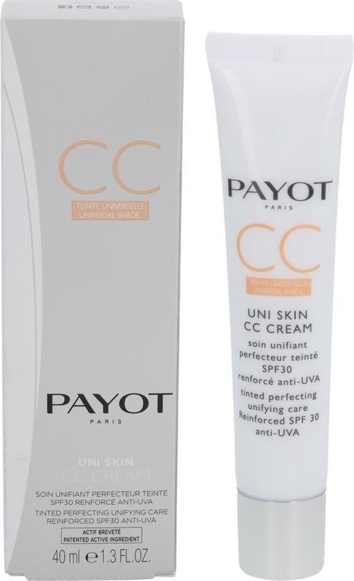 bol.com | Payot - Uni Skin CC Cream SPF30 - CC krém - 40ml