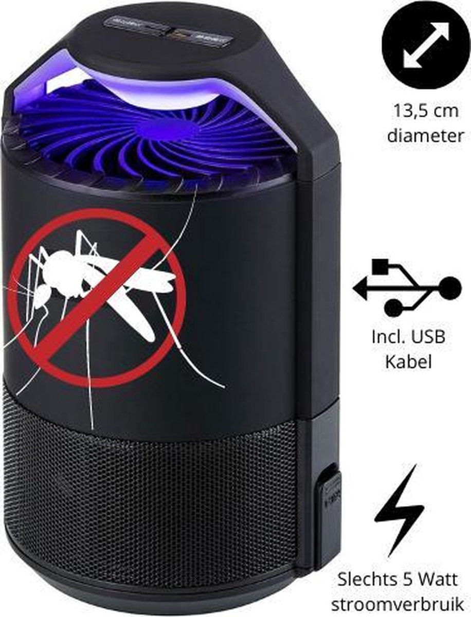 UV Muggenvanger - Muggenlamp - Insectenlamp - Mosquito killer - Anti ...