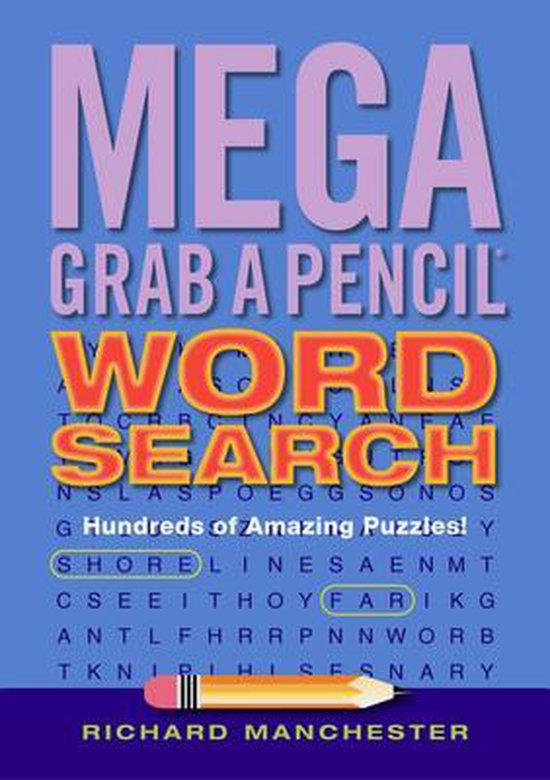 Mega Grab a Pencil Word Search | 9780884867821 | Boeken | bol