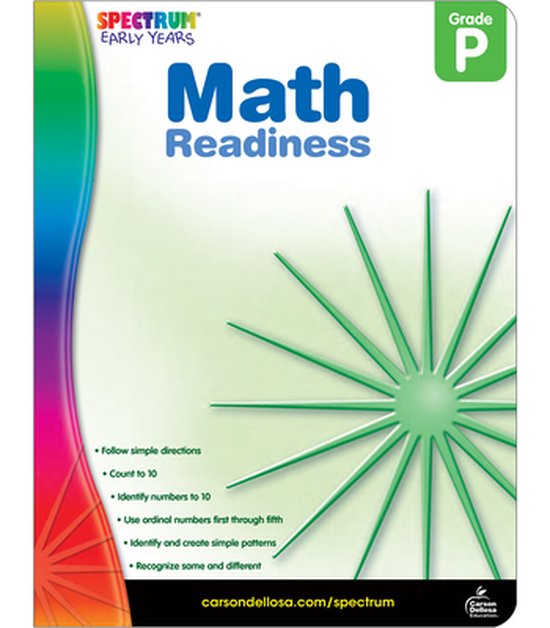 Math Readiness, Spectrum | 9781936024964 | Boeken | bol