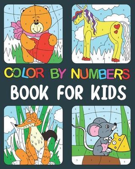 Color By Numbers book For Kids, Jessica Shirley Publishing ...