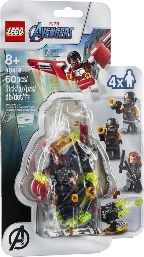 LEGO Marvel Super Heroes Falcon & Black Widow duoteam - 40418 | bol