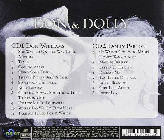 Don & Dolly Greatest Hits Dolly Parton, Dolly Parton | CD (album ...