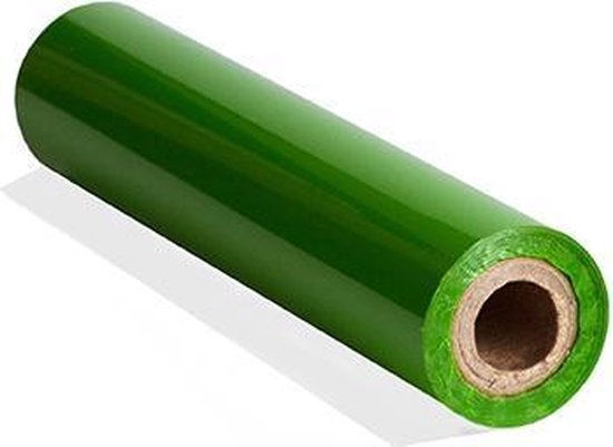 Folie op rol | 15m | limoen | mat | bol