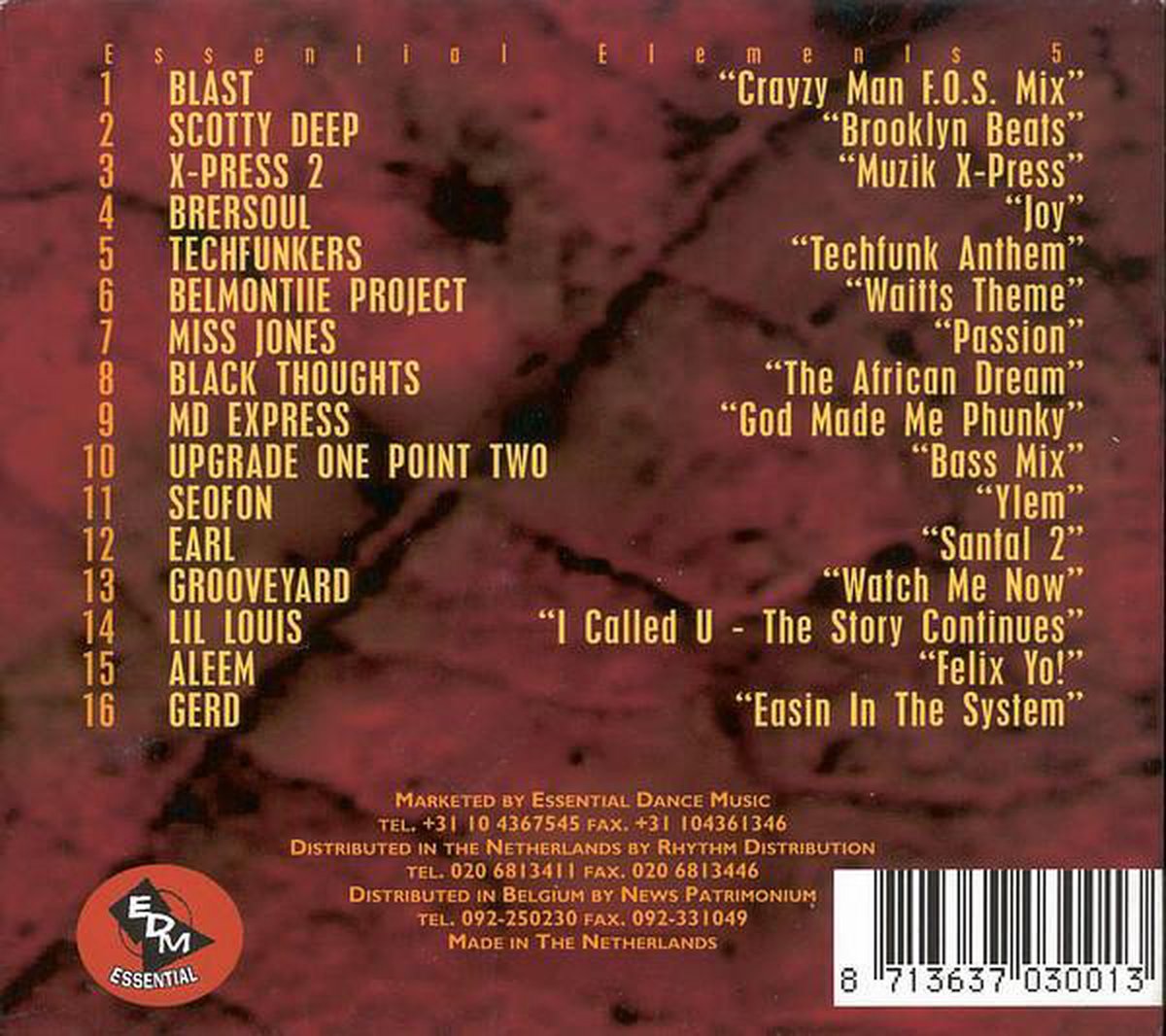 Essential Elements 5, various artists | CD (album) | Muziek | bol.com