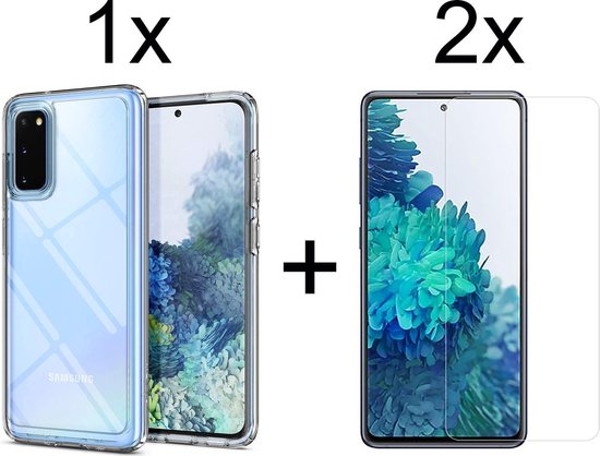 iParadise Samsung Galaxy S20 FE hoesje transparant siliconen case hoes cover hoesjes -... | bol.com