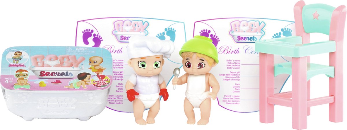 BABY Secrets Kinderstoelpakket - Series 1 | bol.com