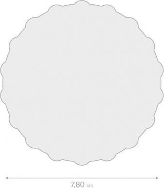 Balvi Magnetisch klokje in de vorm van een bierdopje 8,1 cm | bol.com