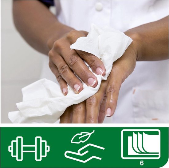 Tork Adv. Wash Cloth Fld 20x80 (28) | bol