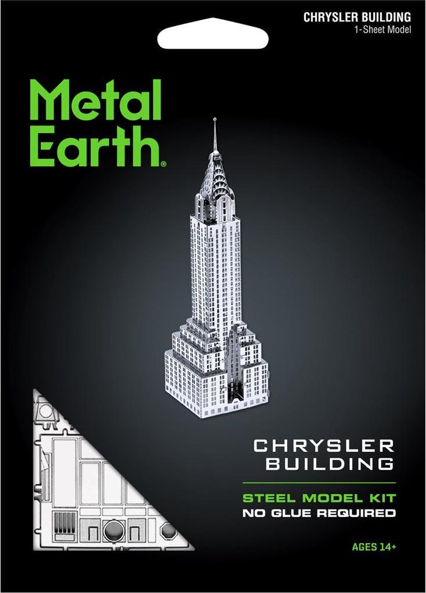 Metal Earth Chrysler Building -Bouwpakket | bol.com