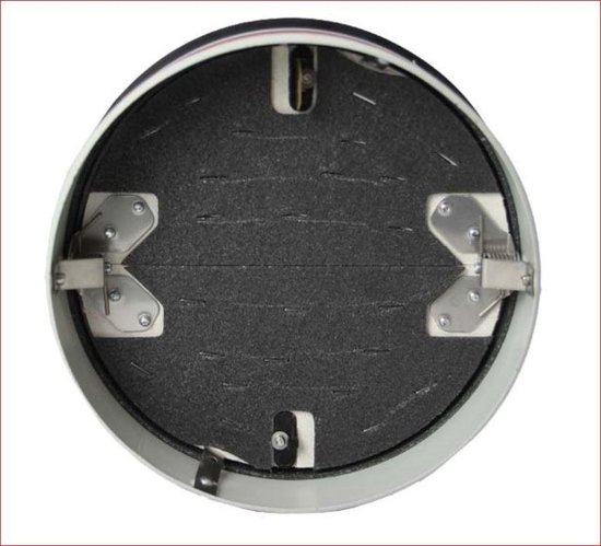 Brandklep rond 125 mm (vlinderklep) - Brandwerende klep diameter 125mm ...