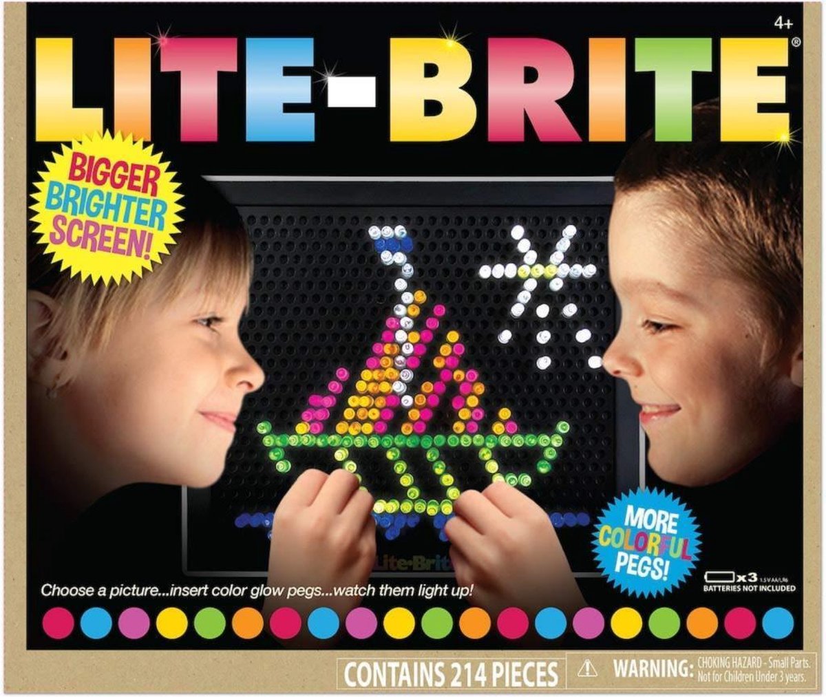 Lite Brite Ultimate Classic 214-delig | bol.com