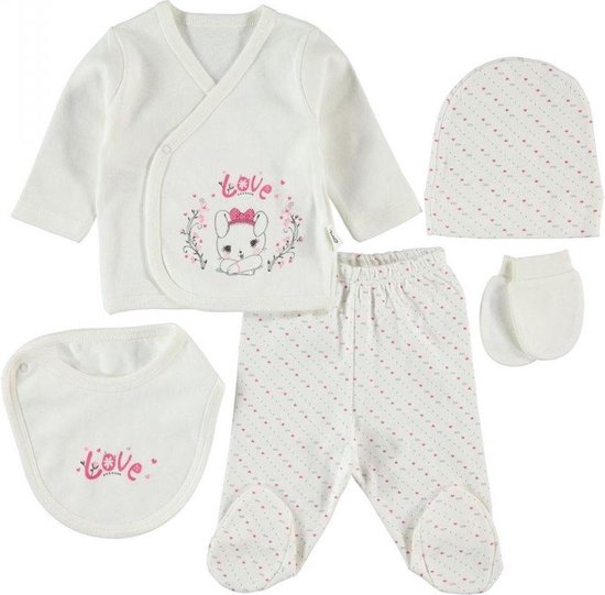 5-delige baby newborn kleding set - Newborn set - Love Babykleding ...