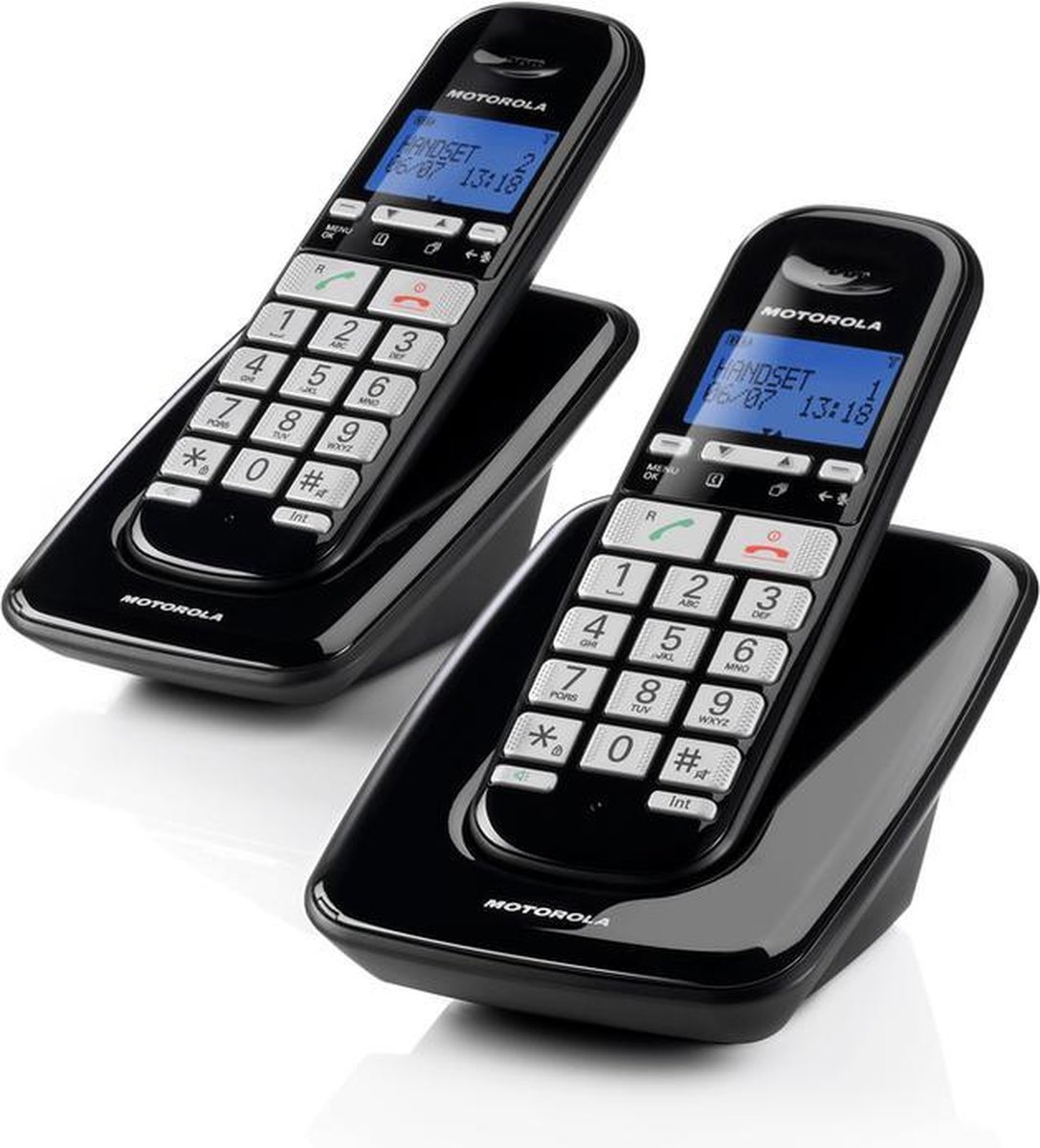 Motorola S3002 Uitgebreide Senioren Duo Set - NL - DECT Telefoon - Wit ...