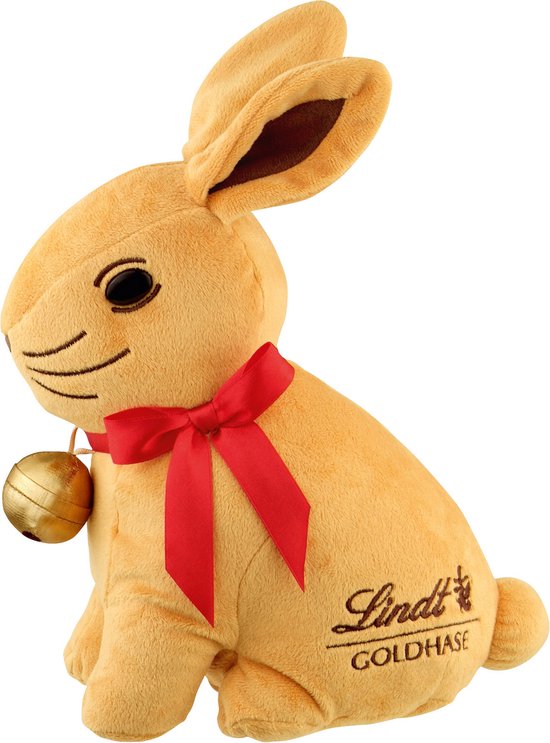 Lindt Gold Bunny Knuffel Met Chocolade Eitjes Paaseitjes Knuffel