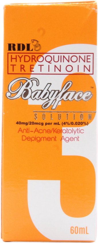 RDL anti acne en anti pigment Babyface solution nr 3 | bol.com