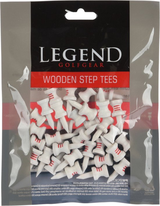 Legend Houten Step Tees 25MM Rood | bol.com