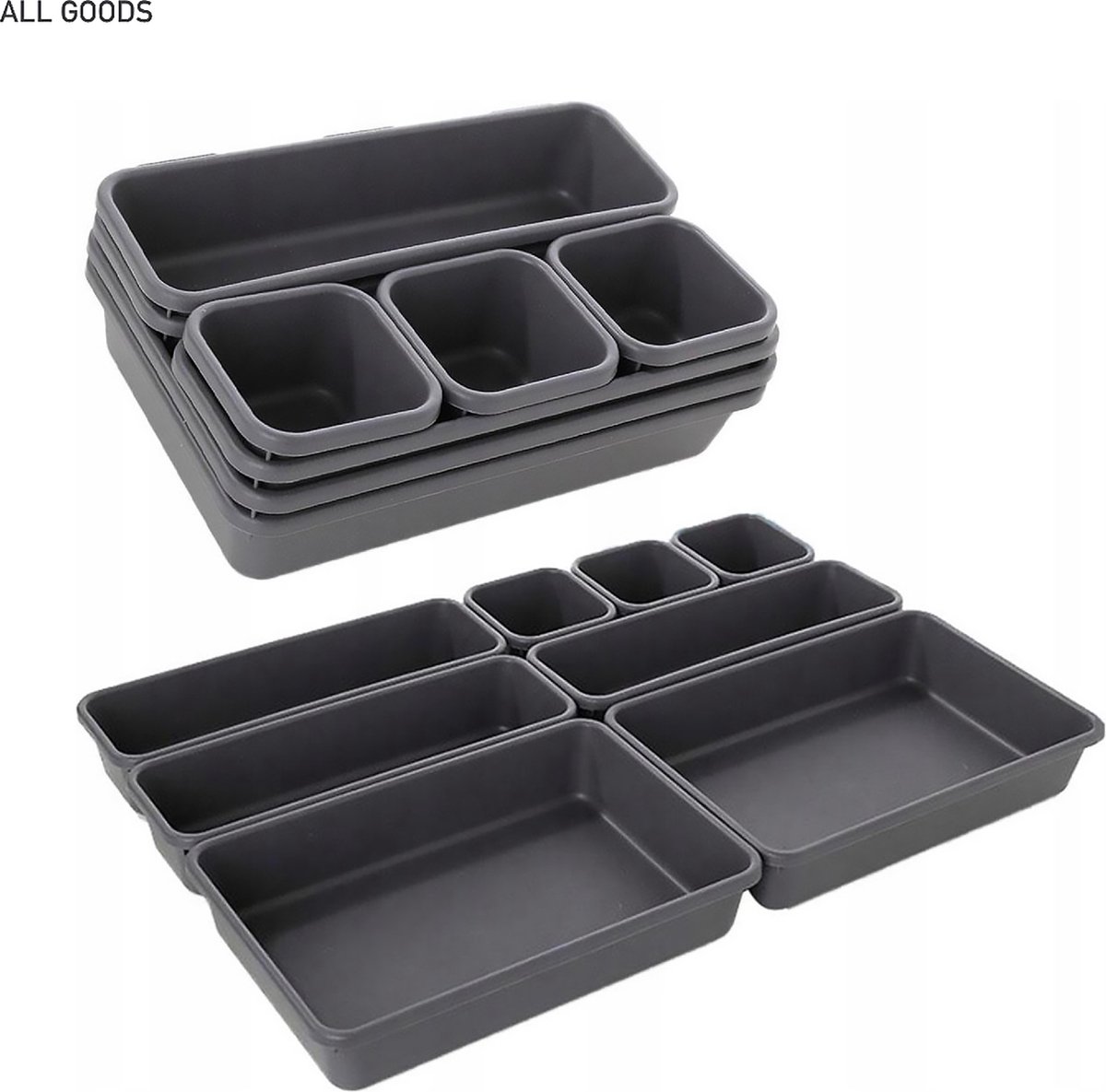 Lade Organizer | Organizer Set Van 8 Bakken - Bestekbak Ladeverdeler ...