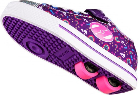 Heelys X2 Snazzy X2 Schoen - Purple / Multi / Rainbow - Kinderen - EU ...