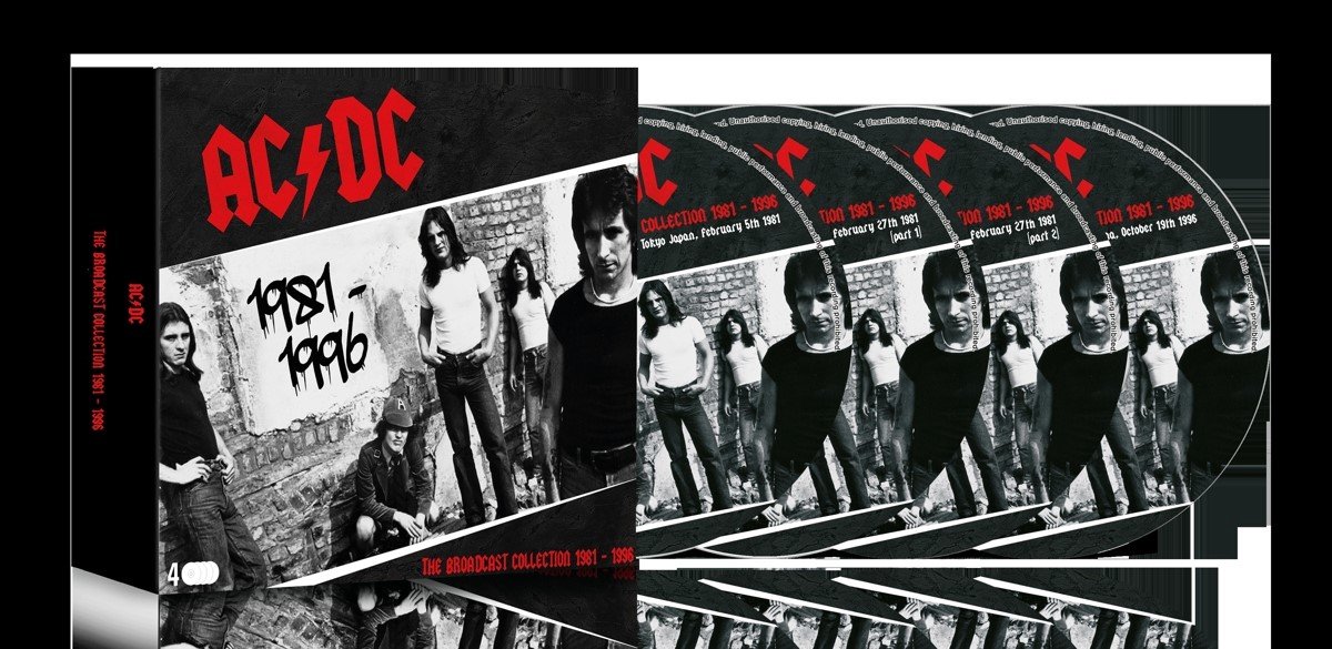 AC/DC - The Broadcast Collection 1981 -1996 (4 CD), AC/DC | CD (album ...